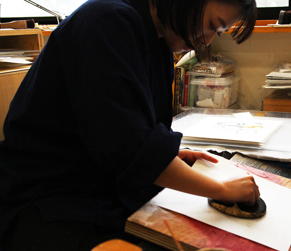 feebee（feebee） feebee「寿という獣 辰」｜オンラインストア｜浮世絵・木版画のアダチ版画研究所