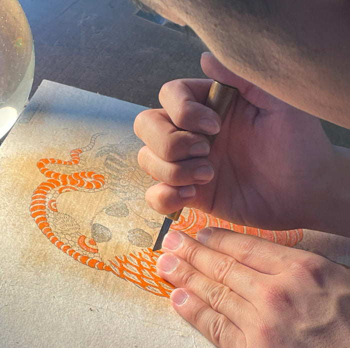 feebee（feebee） feebee「寿という獣 巳」｜オンラインストア｜浮世絵・木版画のアダチ版画研究所